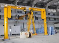 China Fixed Column 8m Length Cantilever Arm Jib Crane Free Standing 3.2 Ton for sale