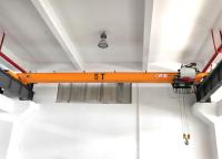 China FEM 5Ton Single Beam European Overhead Crane With Trolley Yellow Painting for sale