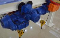 China Pendant Control Electric Wire Rope Hoist 5 Ton 9m Lifting Height With Limit Switch for sale