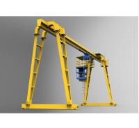 China Customized MH Model 16Ton Steel Launching Single Girder Goliath Gantry Crane for sale