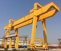 China Motorized Travelling Double Girder Gantry Crane 40 Ton 50 Ton for sale