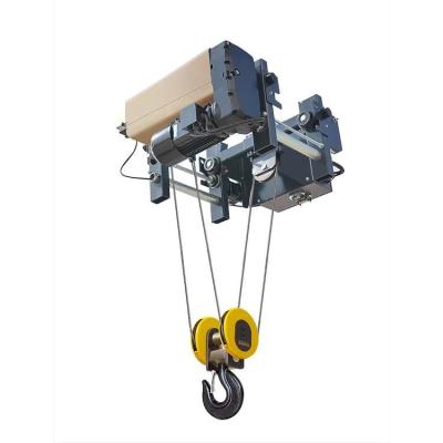 China 20ton Double Girder Overhead Crane Low Headroom European Type Wire Rope Hoist for sale
