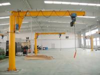 China 3.2 Ton BZ Model Pillar Crane Floor Mounted Cantilever Jib Crane for sale