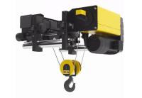 China 5000 KG Track Traveling European Type Electric Wirerope Hoist For Workshop Handling for sale