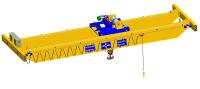 China Long Lasting Electric Double Girder Bridge Crane Strong Stability 20 Ton 50 Ton for sale