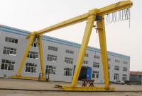 China Moving Trolley Single Girder Gantry Crane 5 Ton Electric Hoist for sale