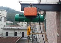 China Pendant Control 5Ton Electric Wire Rope Hoist With Motorized Trolley for sale