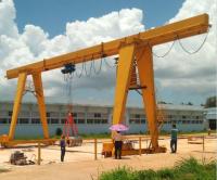 China Workshop Using Single Beam Gantry Crane With CD Hoist Trolley 10ton for sale
