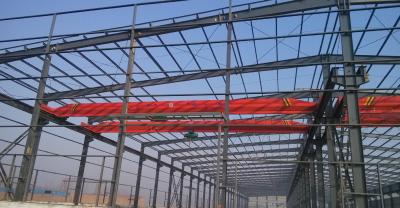 China Span 7.5-31.5m Single Girder EOT Crane  10 Ton Overhead Crane 220V~480V  For Factory for sale