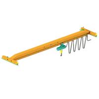 China Ceiling Mounted Single Girder Overhead Crane 32t Lifting Capacity A3-A5 Working Class for sale