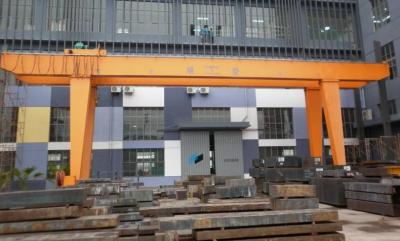 China Heavy Duty Double Girder Gantry Crane 10-75t Lifting Capacity Schneider Motor A5-A8 Working Duty for sale