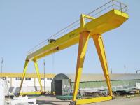 China Large Capacity Electric Double Girder Gantry Crane A5-A8 Working Duty Q235B / Q345E Materials for sale