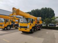 China ISO Self Contained 24m-66m Truck Mounted Boom Crane For Lifting Material for sale