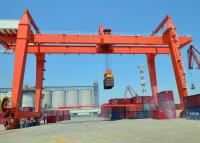 China 35-50T Rail Mounted Stacking Cranes 45m/Min Double Girder Gantry Crane for sale