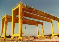 China Span 26m 30m 35m Port Container Crane 200KW To 300KW RMG Rail Mounted Gantry for sale