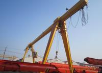 China High Site Utilization Rate Single Beam Gantry Crane 20t For Warehouse for sale