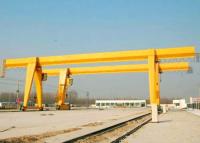 China 7M-40M Span Truss Beam Single Girder Gantry Crane 10 Ton For Cement Plant for sale