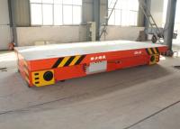 China 4 Wheel KPX 10T To 300T Battery Powered Transfer Cart On Rails for sale