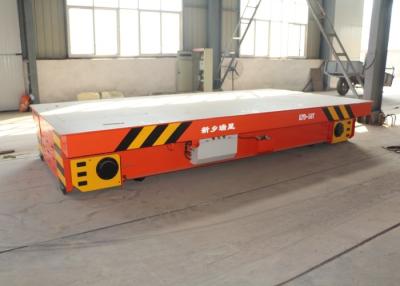 China 4 Wheel KPX 10T To 300T Battery Powered Transfer Cart On Rails for sale