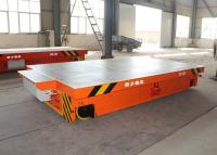 China Heavy Duty On Rail Transfer Cart 10 Ton To 300 Ton Battery Operated Transfer Trolley for sale