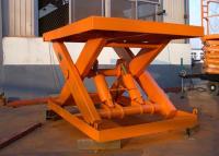 China SANTO Stationary Hydraulic 3 Ton Scissor Lift 5.5KW Electric Lift For Construction for sale