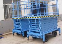 China Smooth Ride 3m-12m Height Rough Terrain Scissor Lifts For Outdoors for sale