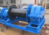 China VVVF Speed Double Drum Electric Winch Wire Rope Pulling Hoist Anchor Mooring Winch for sale