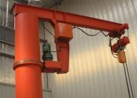 China Floor Mounted 5 Ton Jib Crane 360 Rotating With Electric Hoist for sale