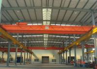 China Industrial Workshop Using QD35T Double Girder Overhead Crane With Trolley for sale