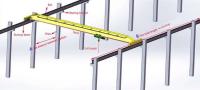 China Customized 3t Overhead Crane Ld 3t 10 Ton 13.5 Ton Single Grider Overhead Crane for sale