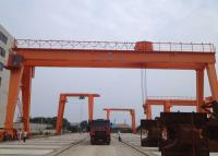 China 35ton Rail Mounted Industrial Gantry Crane With Winch System for sale