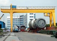China Electricity Powered 10-75t Double Girder Gantry Crane Smooth Lifting With Wireless Remote Control for sale