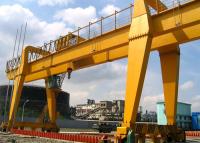 China Q235B Q345B Large Steel Gantry Crane Double Girder 100 Ton Bridge Crane for sale
