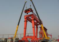China Heavy Duty Double Girder Gantry Crane 5 Ton To 50 Ton Easy Operated For Warehouse for sale
