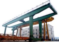China Customized Double Girder Goliath Crane 20 30 60 Ton Gantry Crane With Mobile Trolley for sale
