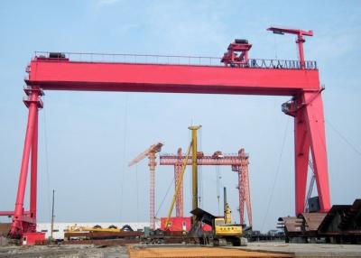China Heavy Duty Double Girder Gantry Crane 5 Ton To 50 Ton Easy Operated For Warehouse for sale
