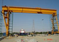 China Truss Type 500T Double Girder Gantry Crane 28.5M Span Outdoor Overhead Crane for sale