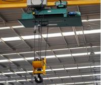 China 6-20m Lift Height Foundry Single Girder Overhead Crane With Heat Resistance Shield for sale