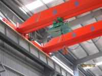 China 6-20m Lift Height Foundry Single Girder Overhead Crane With Heat Resistance Shield for sale