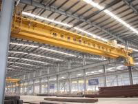 China Q235B Q345C 32Ton Bridge Crane Workshop Double Girder Overhead Traveling Crane for sale