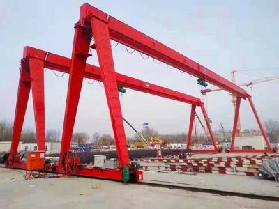 China Pendant Control 5T 10T Single Girder Gantry Crane CD1 MD1 Machinery Hoist Crane for sale