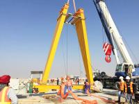 China Industrial Electric MH Single Girder Gantry Crane 5 Ton 10 Ton for sale