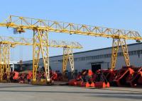 China 5T 10T 20T A Frame Single Beam Gantry Crane Goods Yard Marble Granite Stone Crane for sale