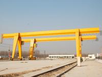 China 5T 10T 20T A Frame Single Beam Gantry Crane Goods Yard Marble Granite Stone Crane for sale