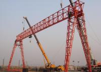 China 5T 10T 20T A Frame Single Beam Gantry Crane Goods Yard Marble Granite Stone Crane for sale