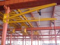 China BZ0.5 To BZ8 Dock Wall Travelling Jib Cranes Long Movement Without Floor Space for sale