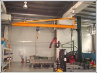 China BZ0.5 To BZ8 Dock Wall Travelling Jib Cranes Long Movement Without Floor Space for sale
