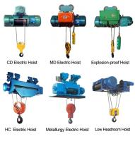 China Remote Control M3 1 Ton Electric Wire Rope Hoist 6m Lift Height for sale