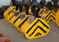China ISO FEM DIN Crane Spare Parts Hook Block Assembly With Pulley Sheaves for sale