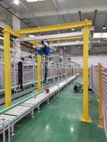 China Manual Low Deadweight Floor Supported KBK Crane 500kg 1000kg Free Standing Crane for sale